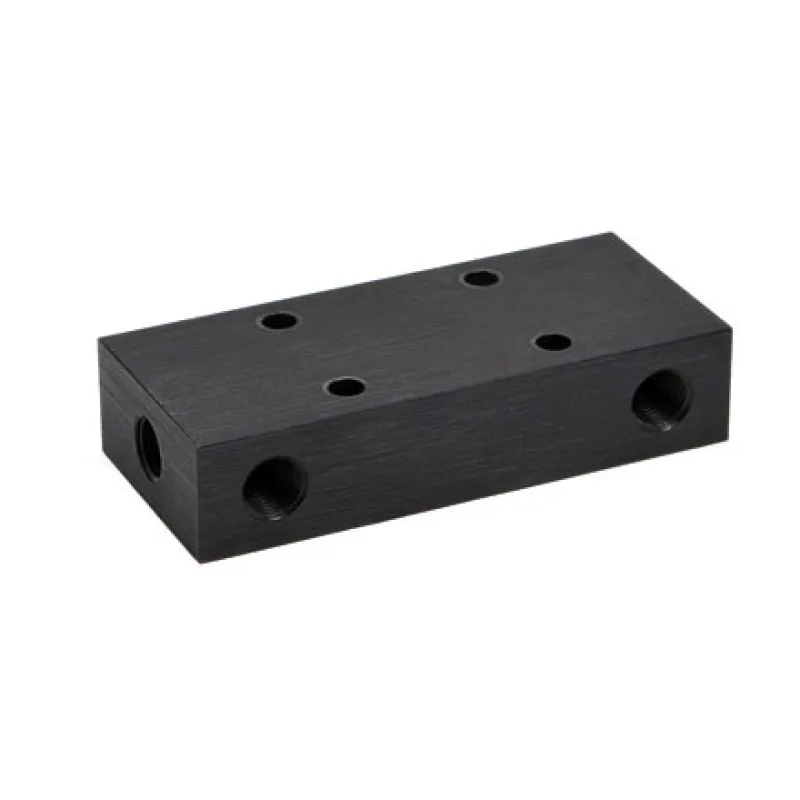 Manifold Blocks : Manifold,5 Port,6000,Straight,1/4 FNPT ...