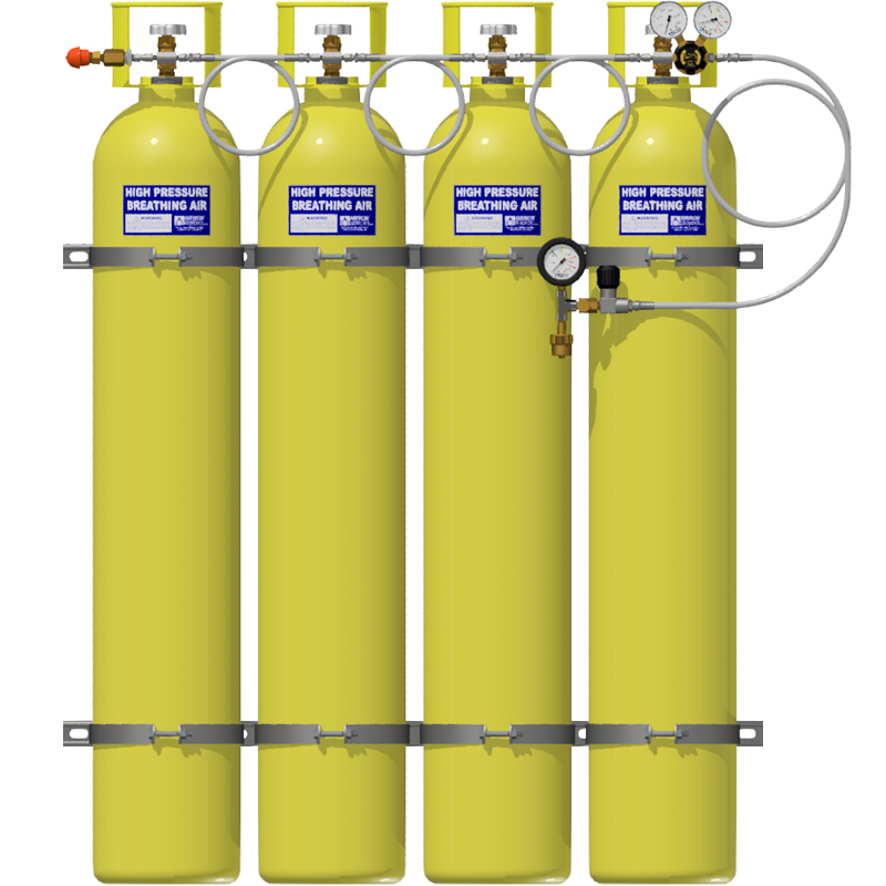 Cascade System,5000,4-Bank,Includes: Cylinders,Nut